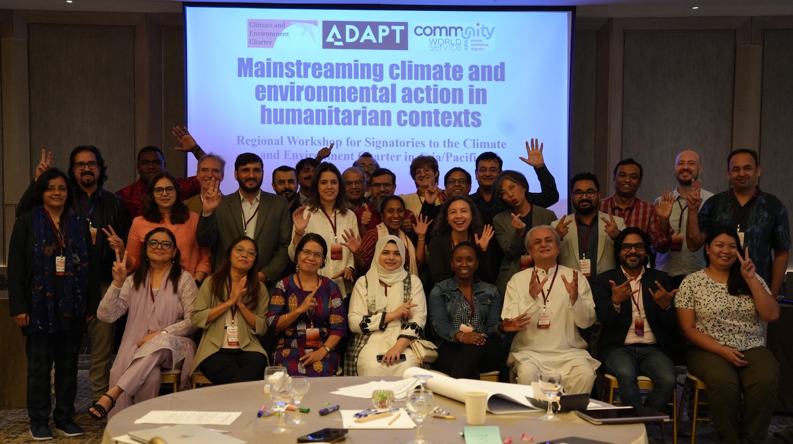 WORKSHOP: Mainstreaming Climate and Environmental Action in ...